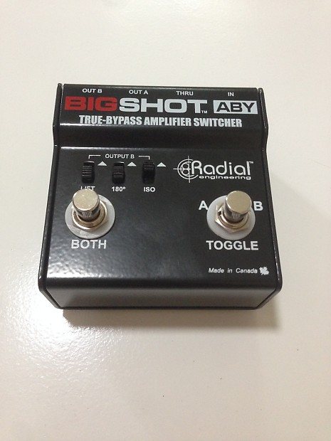 Radial Big Shot ABY Passive Switcher | Reverb