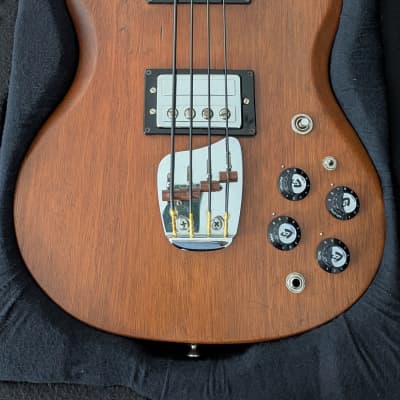 Guild JetStar JS-II Bass 1971 - Natural Walnut | Reverb