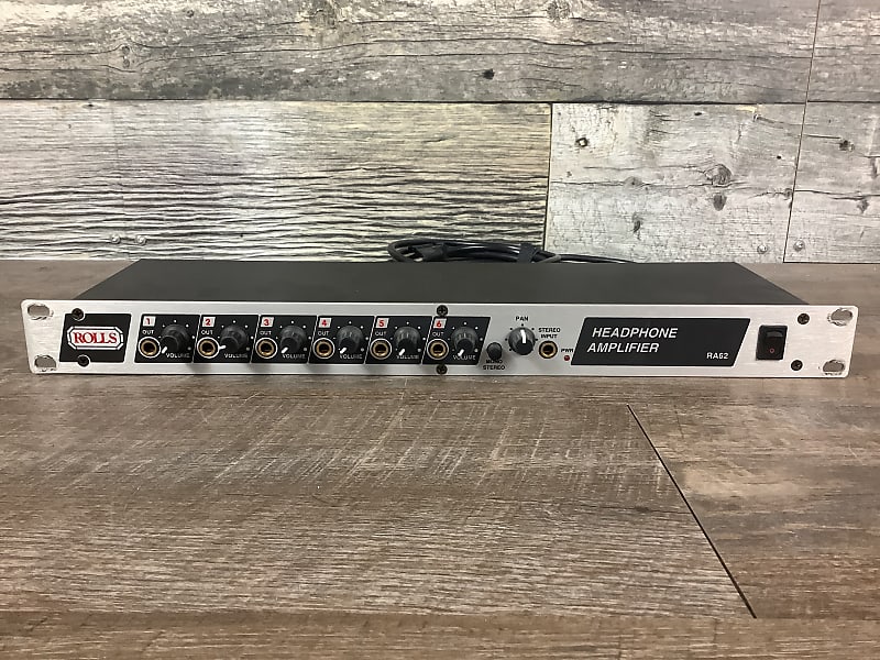 Rolls RA62 6-Channel Headphone Amplifier | Reverb
