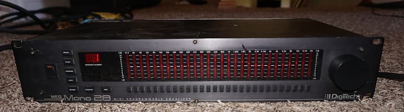DigiTech MEQ Mono 28 MIDI Programmable Equalizer U.S.A. MADE! | Reverb
