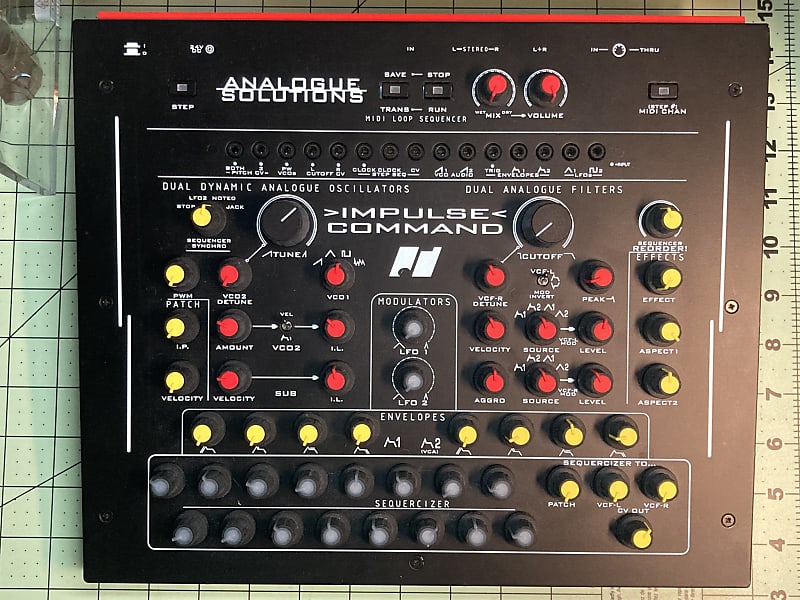 Analogue Solutions Impulse Command Stereo Analog Synthesizer | Reverb