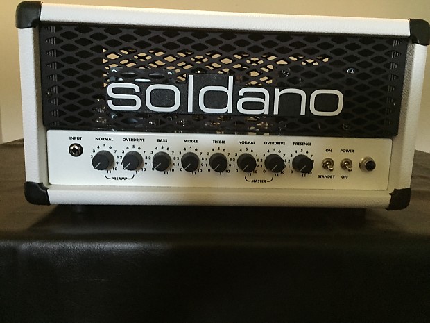 Soldano Hot Rod 25 Hot Rod 25 2015 Custom White/black | Reverb