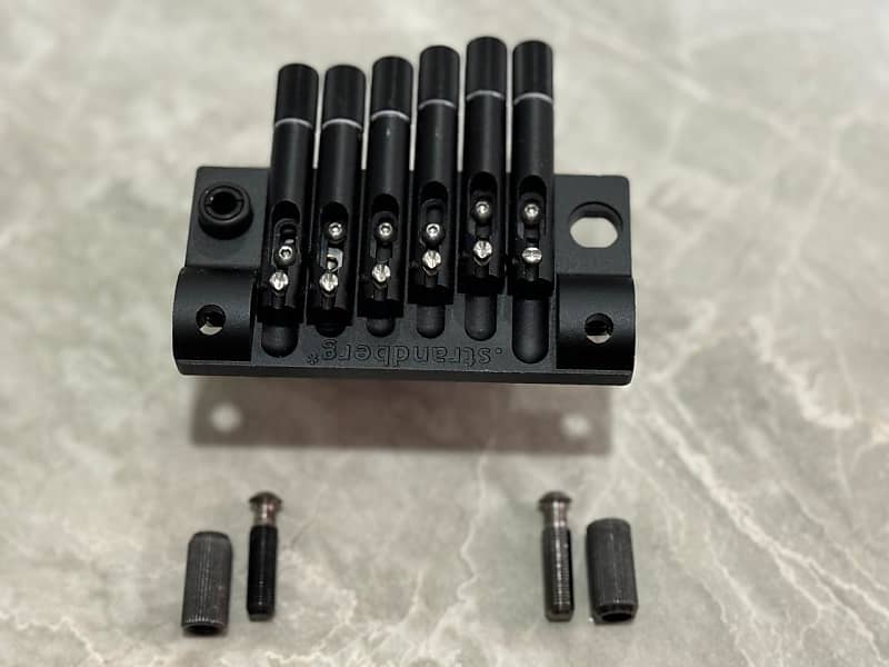 STRANDBERG TREMOLO/Bridge 6 String UP/DOWN in Black | Reverb