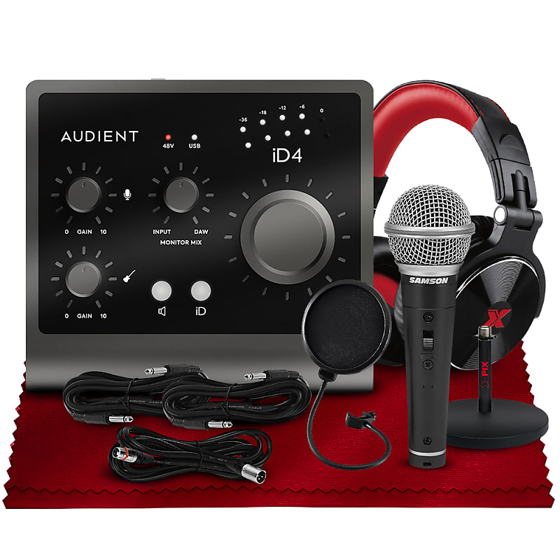 Audient iD4 MKII Desktop 2x2 USB Type-C Audio Interface w/ | Reverb