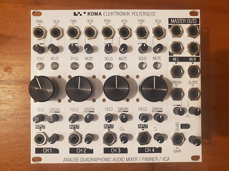 Koma Elektronik Poltergeist Quadraphonic Mixer | Reverb