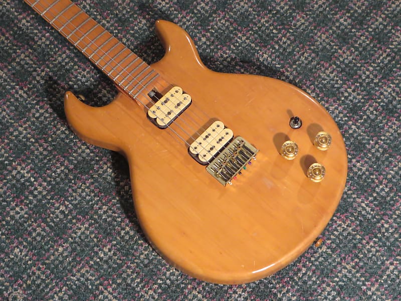 1981 S.D. Curlee Standard 2 Butcher Guitar Maple! | Reverb