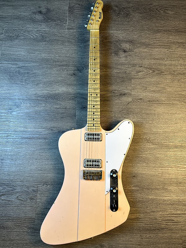 RUST Firebird Electric Guitar Pink 2017 | Reverb