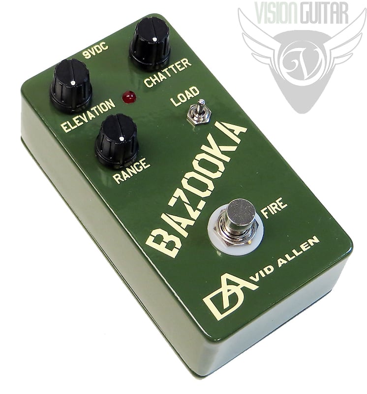 David Allen Bazooka Overdrive Pedal | Reverb