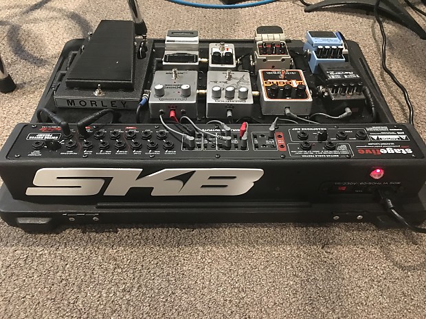 SKB Stage Five Loaded Pedalboard | Reverb