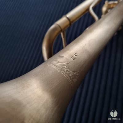 D. Calicchio L 1s ML goldplated trumpet, original case ! | Reverb