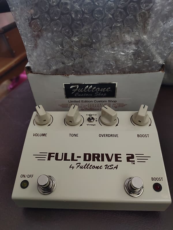 Fulltone Fulldrive 2 Custom shop Early 2000's - Vintage-Cream | Reverb