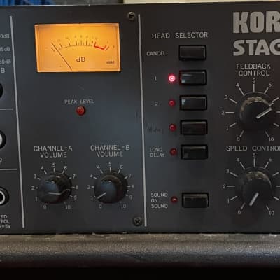 Korg Space Echo SE-500 late 70s - black/silver | Reverb