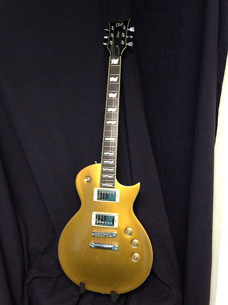 ESP LTD Deluxe Gold Top | Reverb