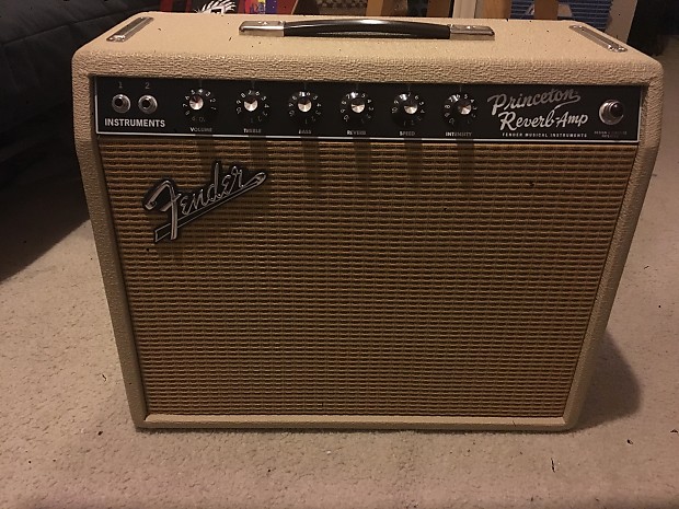 Fender Princeton Reverb RI Ltd Ed Blonde | Reverb