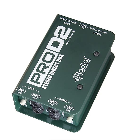 Radial ProD2 2010s - Green | Reverb