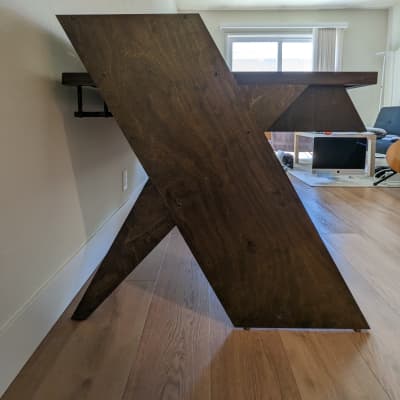 Output Platform Studio Desk / Kodiak Brown / With Keyboard | Reverb