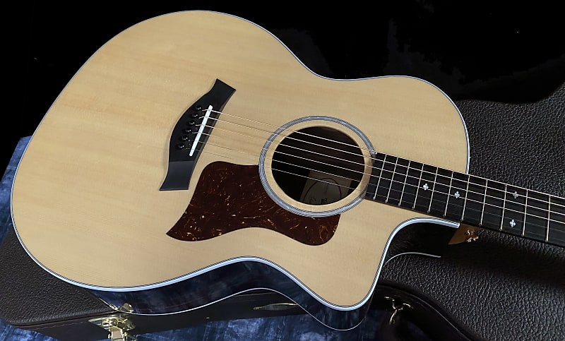 MINT ! 2022 Taylor 214ce - SB DLX - Deluxe ES2 Electronics - | Reverb
