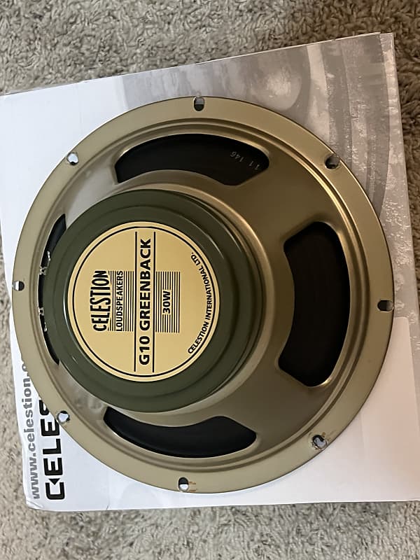 Celestion G10 Greenback 2000’s | Reverb
