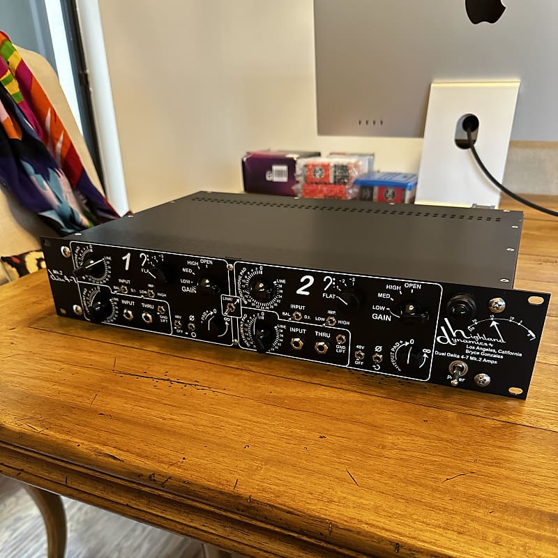 Highland Dynamics Dual Delta 4-7 mkii preamp 2025 - Black | Reverb