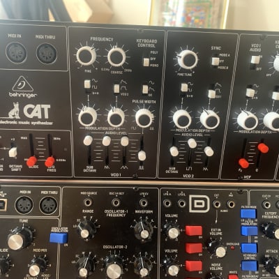 Behringer Model D Cat Neutron rack bundle | Reverb
