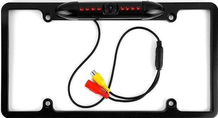 Backup Camera Rearview License Plate Frame for JVC KWM56BT | Reverb