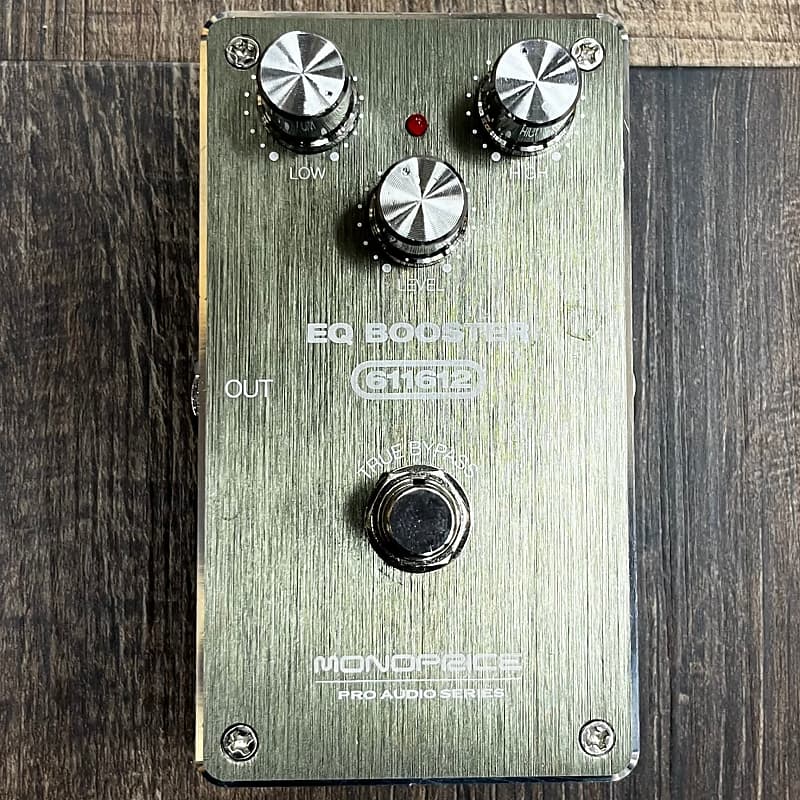 Used Monoprice EQ Booster Pedal w/box TFW122 | Reverb