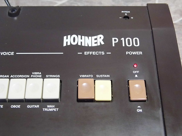 vintage HOHNER P100 analog synth rythm organ keyboard Germany | Reverb