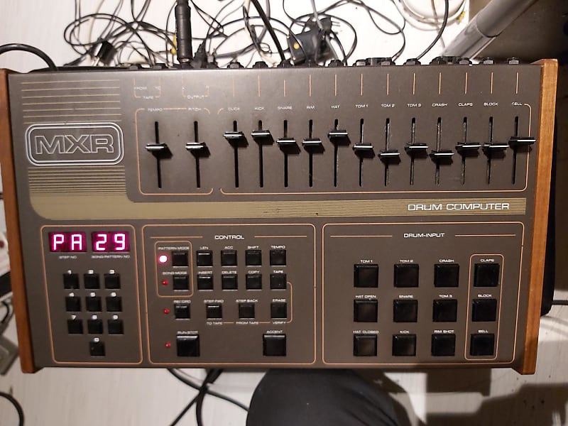 MXR 185 Drum Computer 80s | Reverb