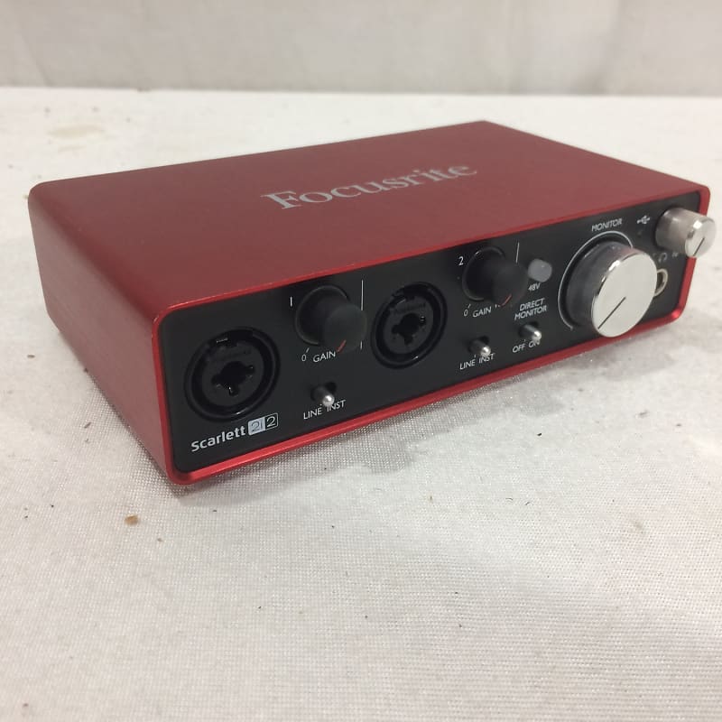 Focusrite 2nd Generation Scarlett 2i2 USB Recording Interface | Reverb