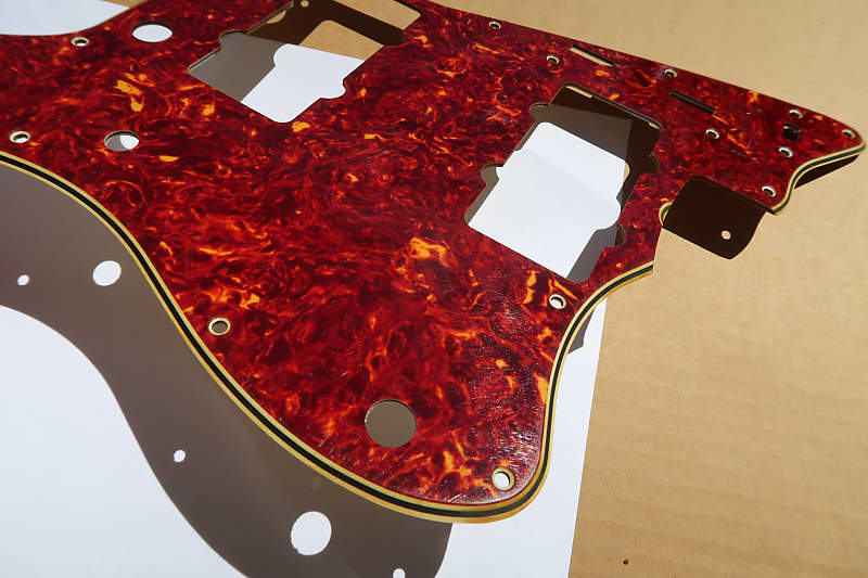 62 Fender Jazzmaster 1962 thru 1971 Red Tortoise / Celluloid | Reverb