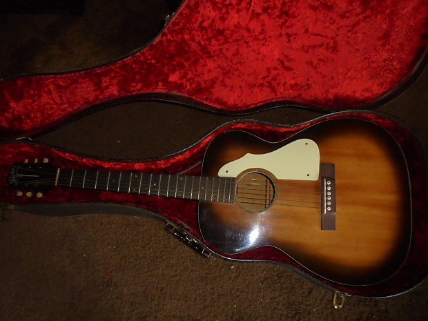 Silvertone H602 vintage acoustic guitar | Reverb