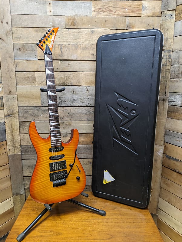 Jackson Soloist MIJ SL3 Flame Maple Electric Guitar w/ HSC | Reverb