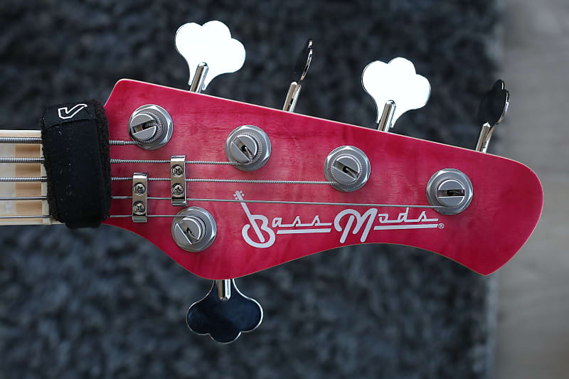 Bass Mods Mod5 2018 - Red Burst | Reverb