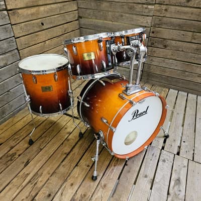 Drum Kit Pearl Session Custom All Maple, Vintage Fade | Reverb UK