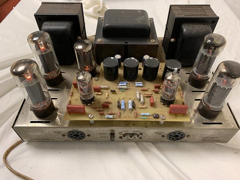 Vintage Dynaco ST-70 Stereo 70 Amplifier Tested w/ Van | Reverb