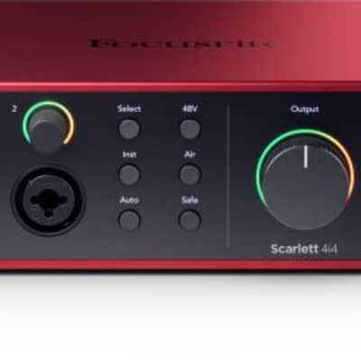Focusrite Scarlett 4i4 4th Gen USB Audio Interface | Reverb
