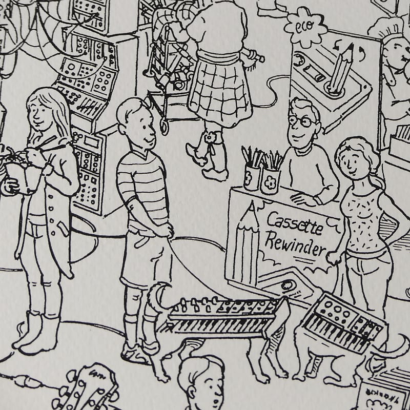 "Sound Shock" Fine Art Print 2019 | Reverb