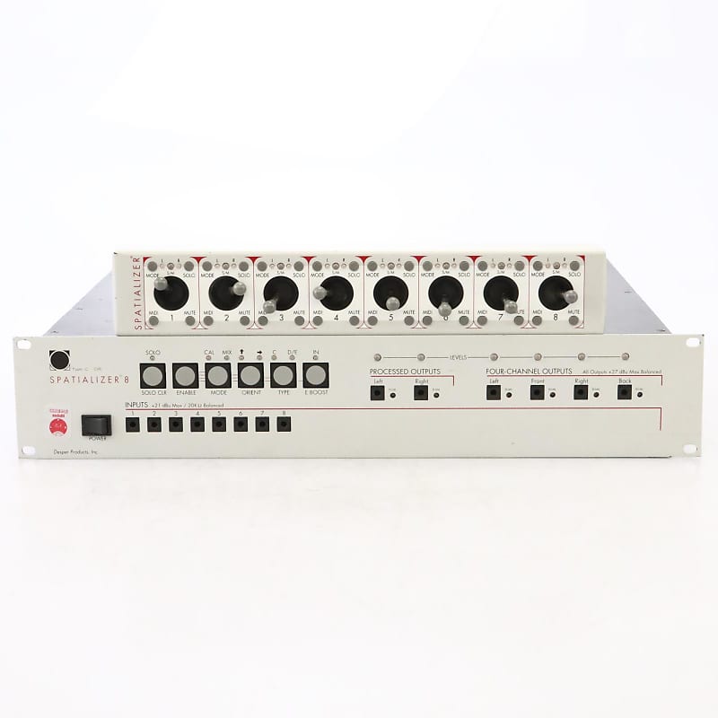Desper Spatializer 8 Type C D/E 3D Sound Processor & Joystick | Reverb