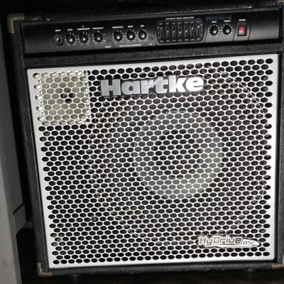 Hartke HyDrive 115C 250 Watt Bass Combo Amp 2015 - Steel & | Reverb