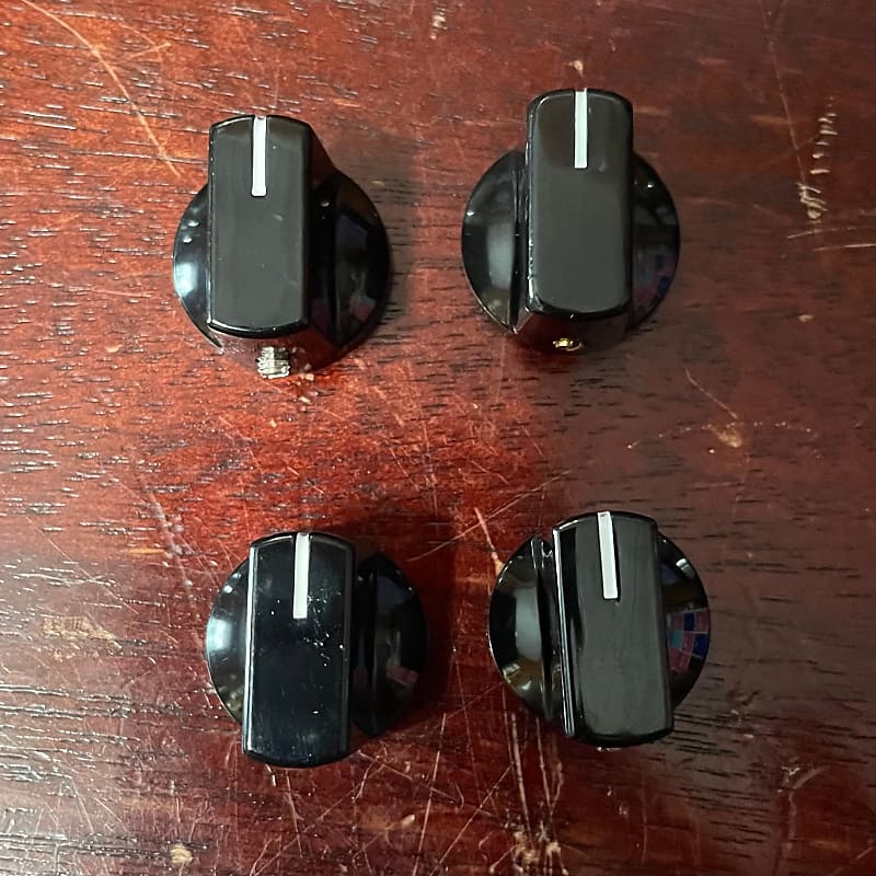 Davies 1510 Pedal Knobs Black | Reverb