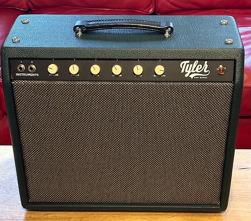 Tyler Amp Works JT-22 1x12 Combo British Racing Green Tolex | Reverb