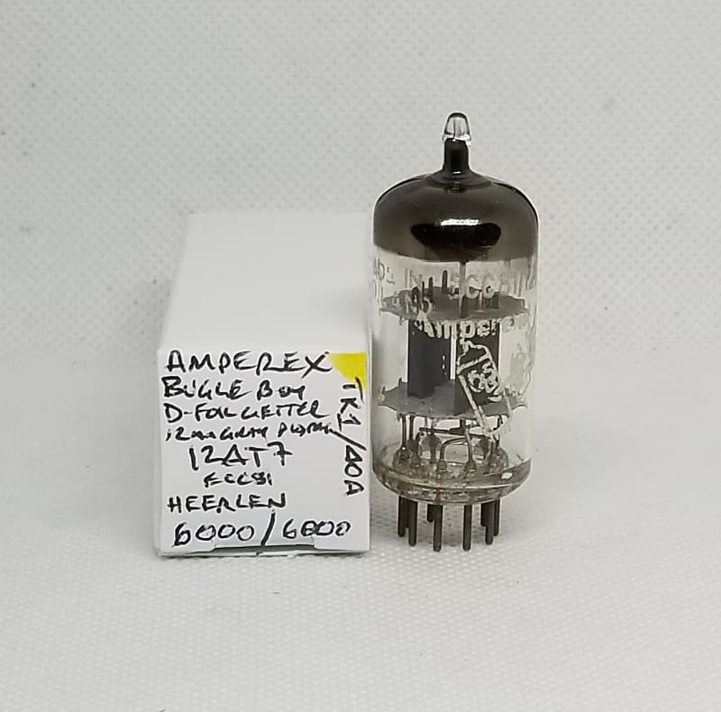 Amperex Bugle Boy 12AT7 / ECC81 Very Strong, Perfectly | Reverb