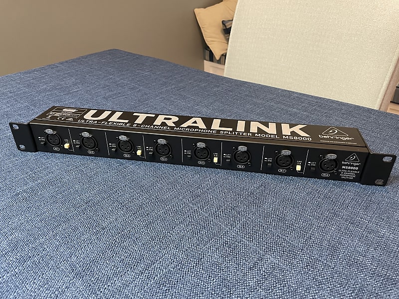 New Behringer ULTRALINK MS8000 Ultra-Flexible 8-Channel | Reverb