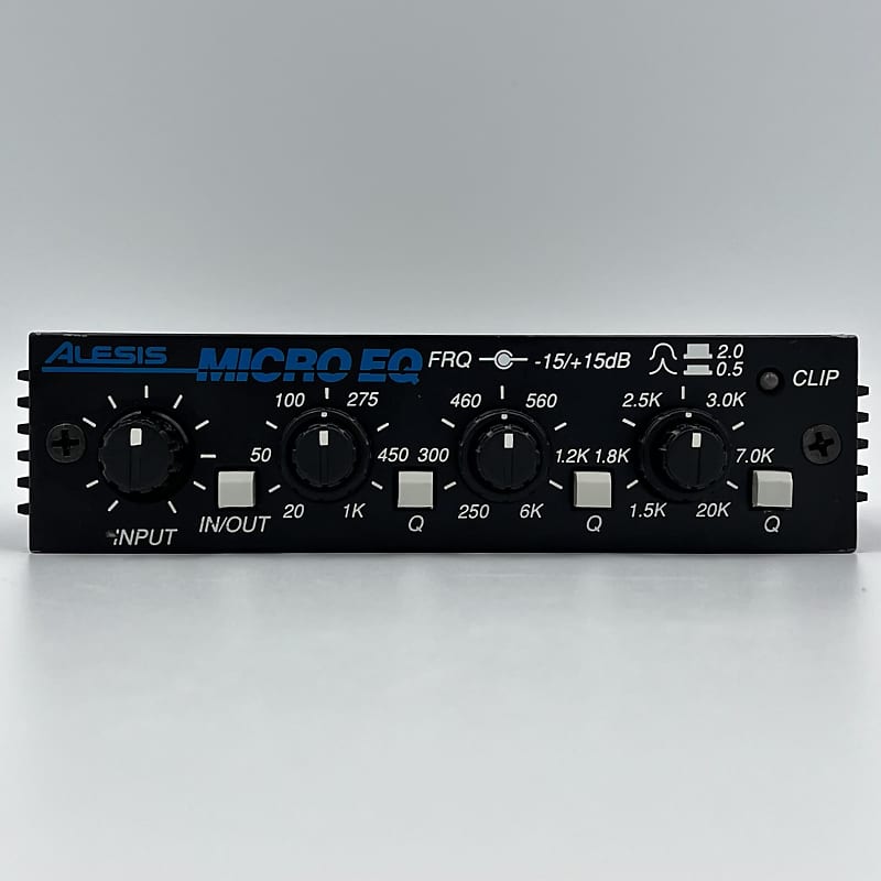 Alesis Micro EQ Rack Effect! Parametric Equalizer! Tested And | Reverb