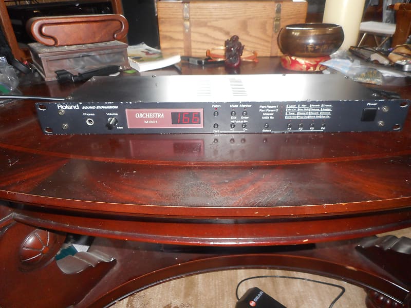 Rare Roland Orchestra M-OC1 Rack Black | Reverb