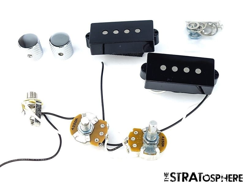 Fender Player Precision P Bass PICKUPS POTS KNOBS SET Bass | Reverb