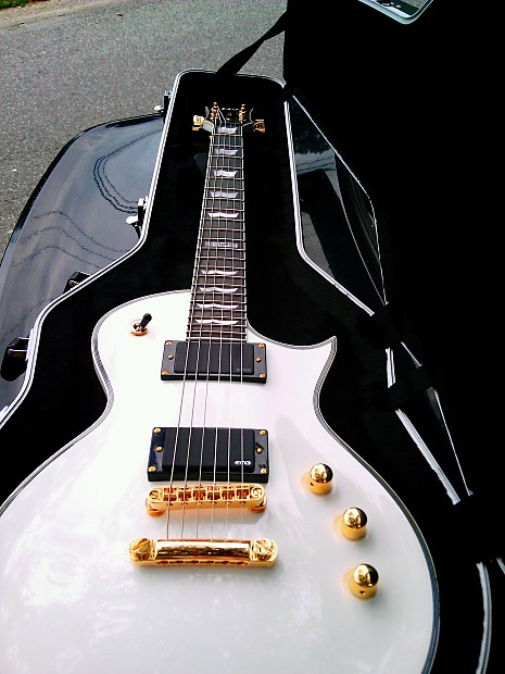ESP LTD EC-1000 Custom Pearl | Reverb