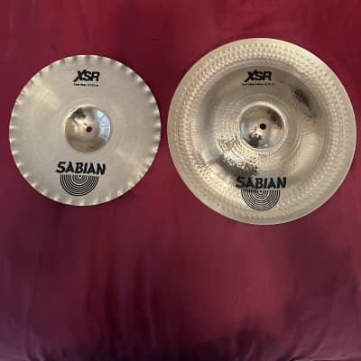 Sabian 13"/16" XSR Fast Stax Cymbals | Reverb