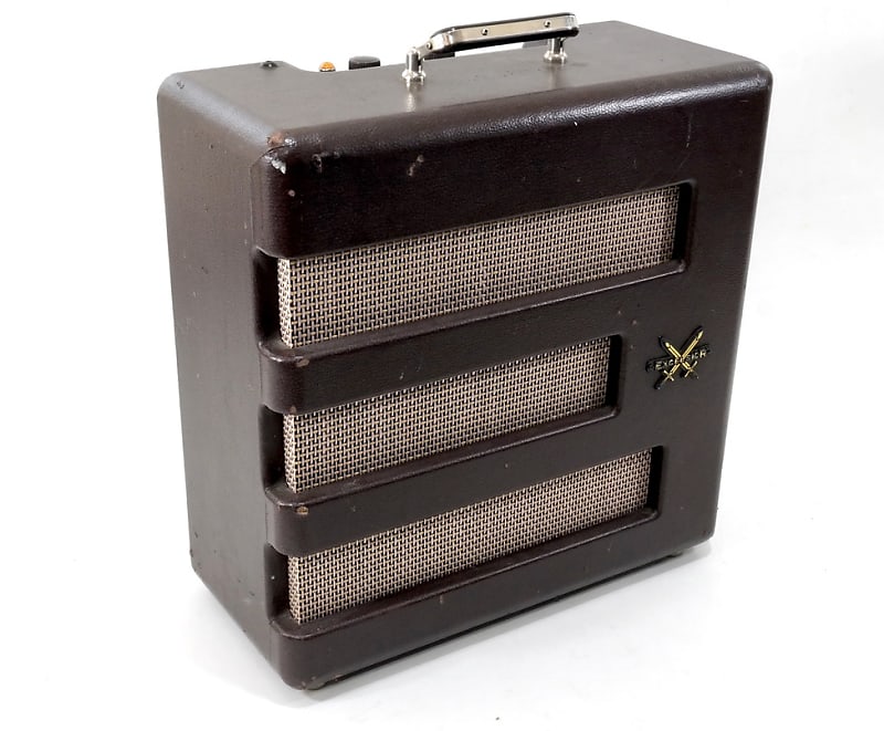 Fender Pawn Shop Excelsior, Valve Guitar Combo brown | Reverb