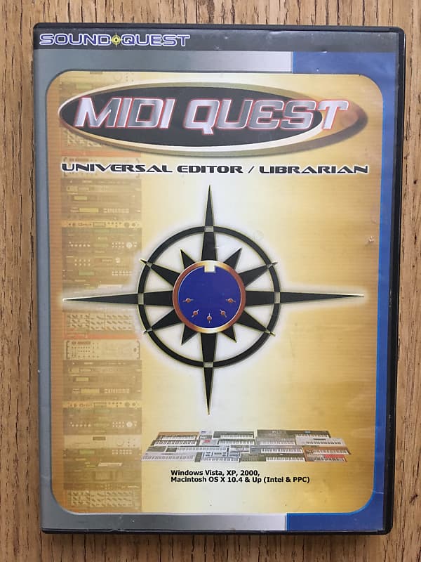 Sound Quest MIDI Quest 10 XL universal editor librarian for | Reverb